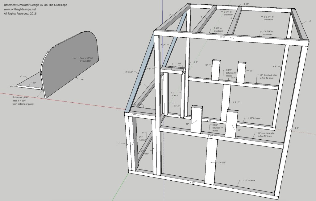 The Long Awaited Basement Sim Schematics – On The Glideslope